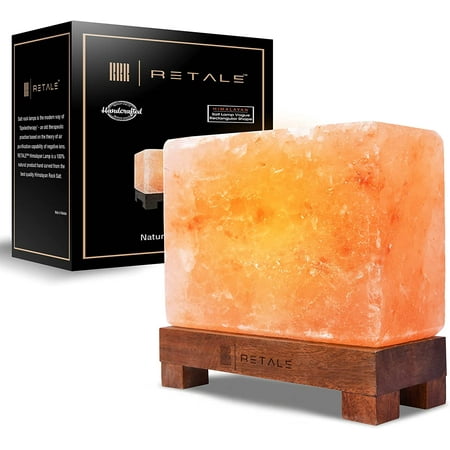 Himalayan Salt lamp 4kg | Handcrafted Unique Rectangle Rock Salt | Home ...