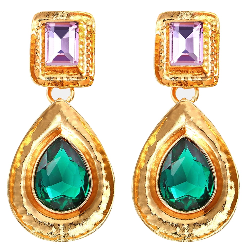 Click here for Amosfun 1 Pair Of Baroque Eardrop Waterdrop Earrin... prices