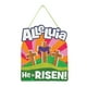 Alleluia, He Is Risen Sign Craft Kit- Craft Kits - 12 Pieces - Walmart.com