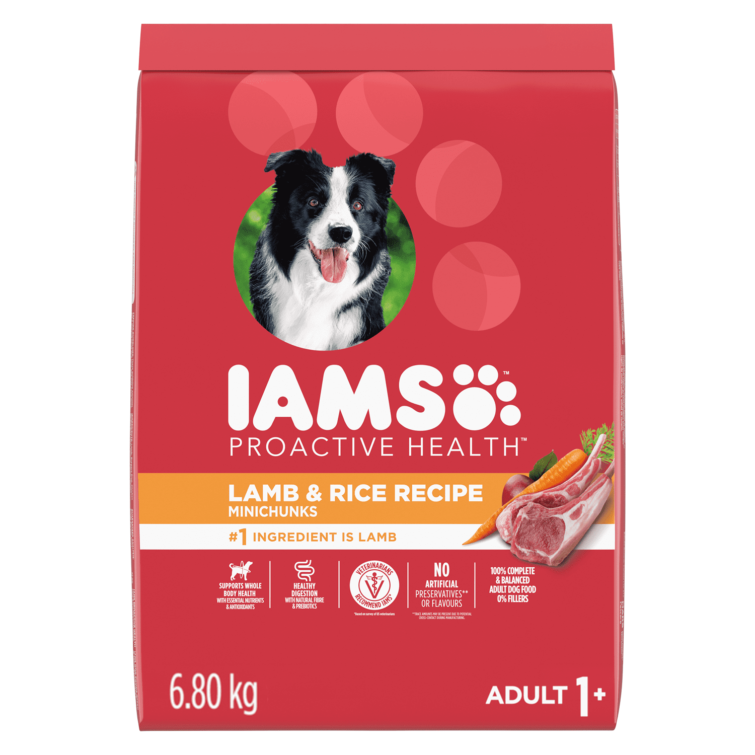 Click here for Iams Minichunks Adult Dry Dog Food Lamb & Rice Rec... prices