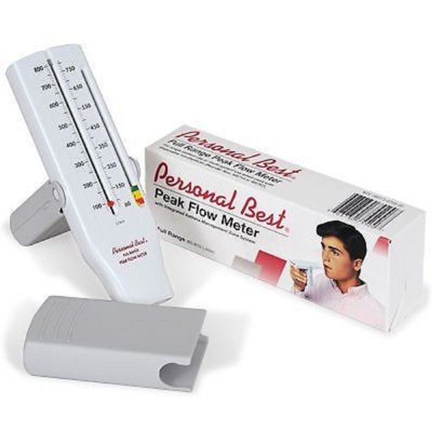 Philips Respironics Personal Best Full Range Peak Flow Meter - 12/Packs ...