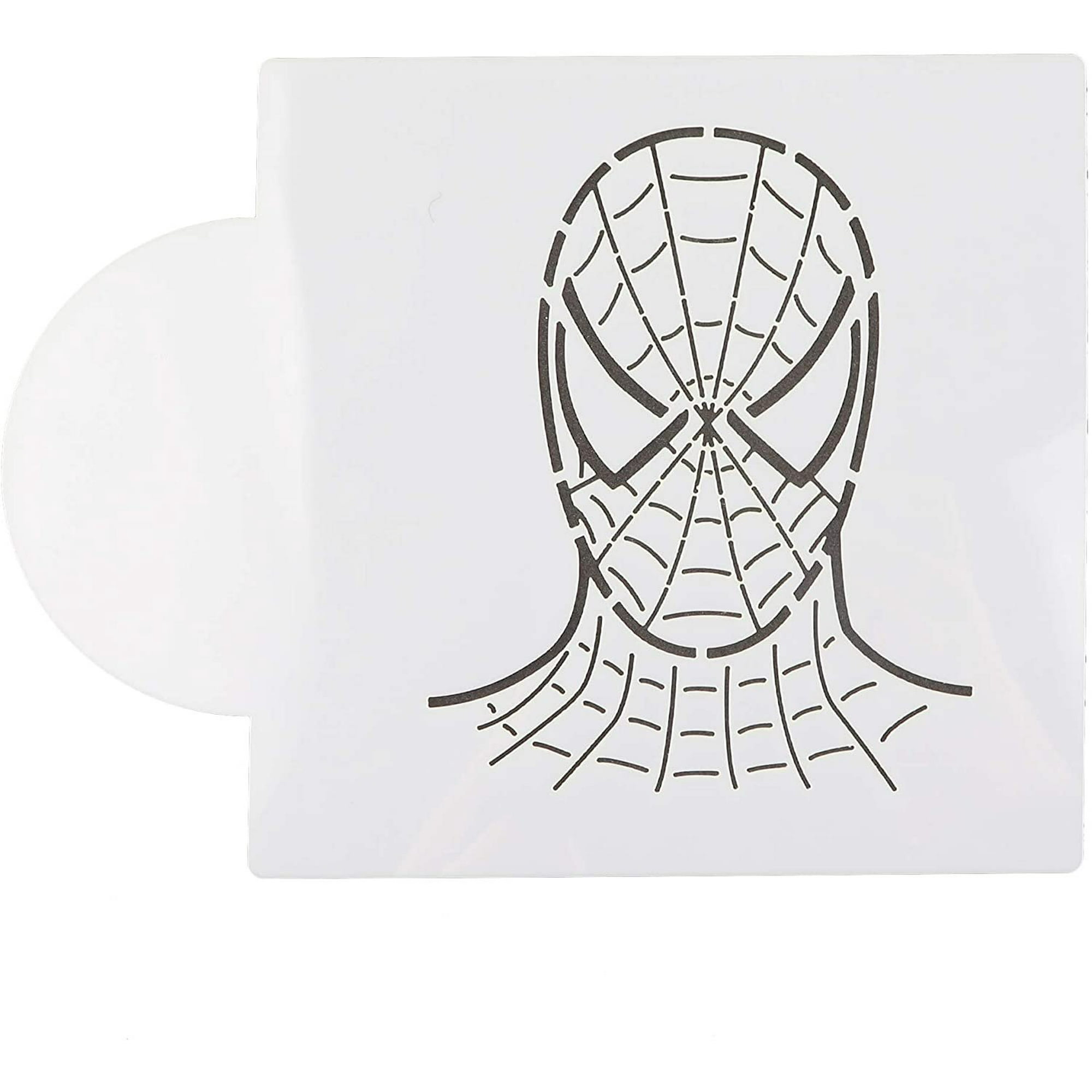Spiderman Logo Stencil