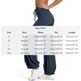 AnuYalue Womens Yoga Pants Drawstring Fold Over Wide Leg Leggings ...