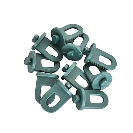 HUSERYT 10x Greenhouse Clips - Plant Supports Greenhouse Hangers ...