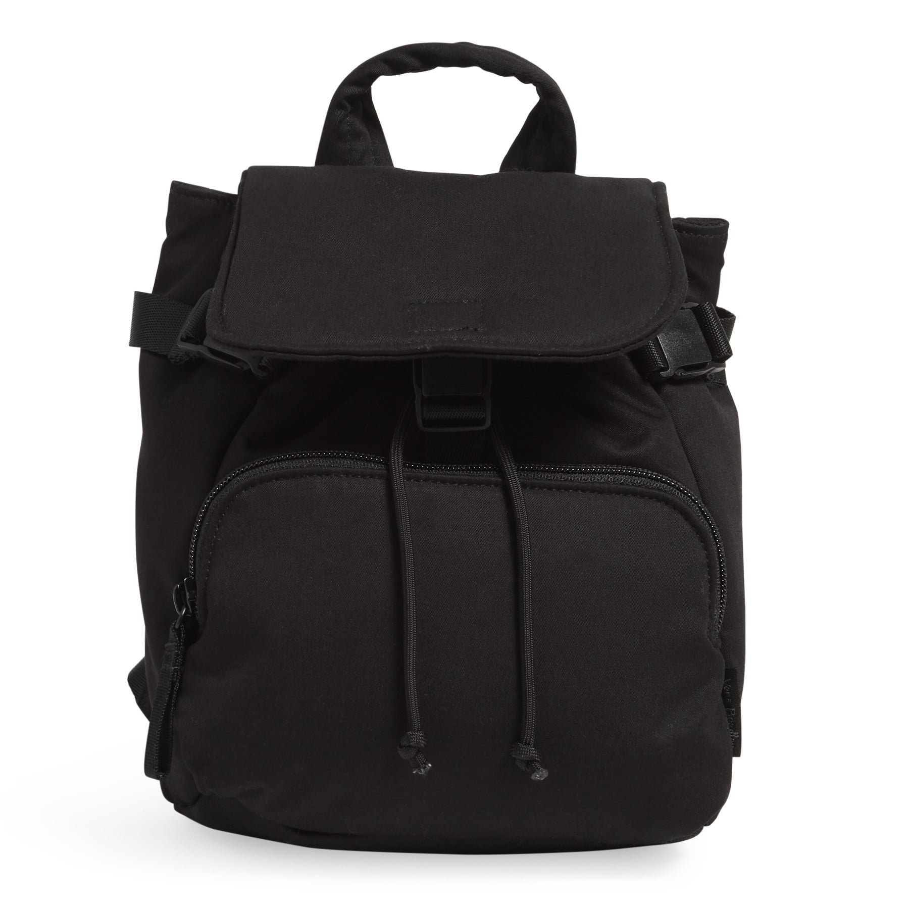 Vera Bradley Women's Recycled Cotton Utility Mini Backpack Black ...