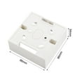 Wall Switch Box Electrical Outlet Mounting Cassette Single Gang ...