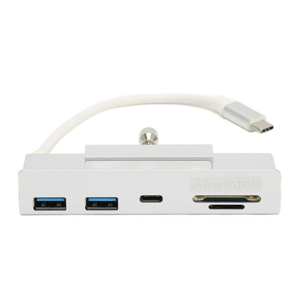 Hub USB C 6 en 1 pour PC OS X AIO, USB 3.1 Gen2 10 Gbit/s, Plug and ...
