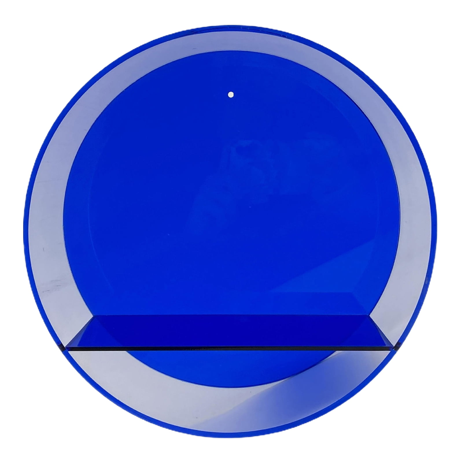 Washranp Transparent Display Stand,Wall-Mounted Round Acrylic Figurines ...
