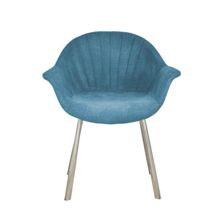 Mersing Dining Arm Chair - Blue | Walmart Canada