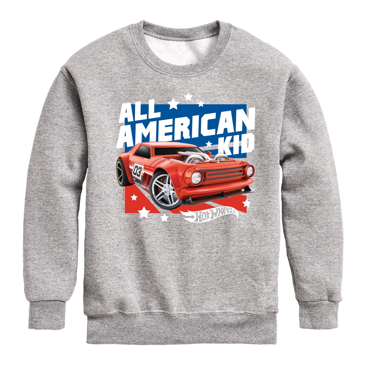 Hot Wheels - All American Kid - Toddler And Youth Crewneck Fleece ...