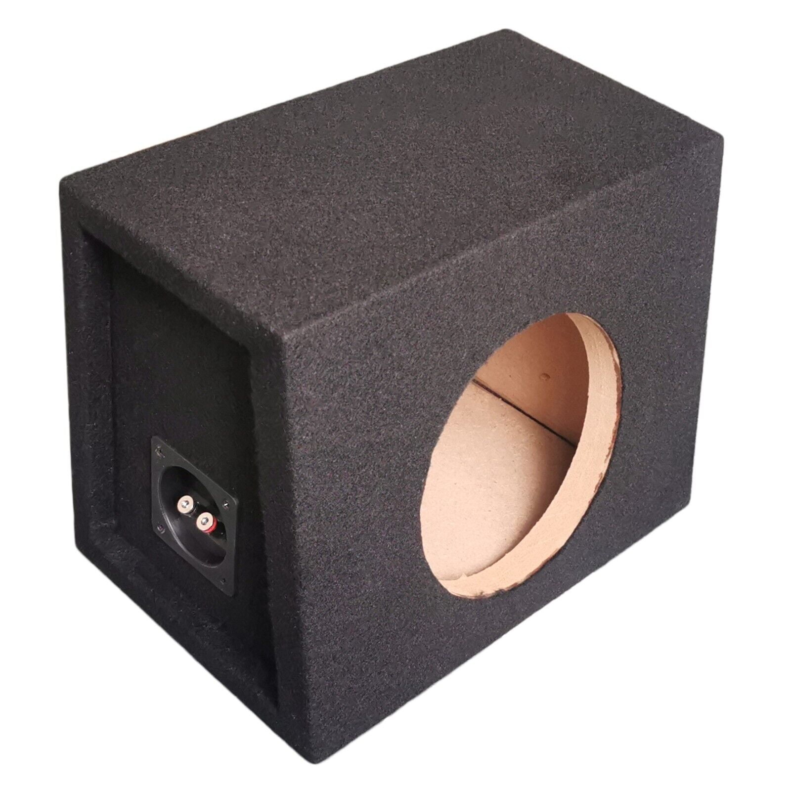 Heavy Duty Single Angle 8" Sealed Subwoofer Enclosure Car Speaker Box ...
