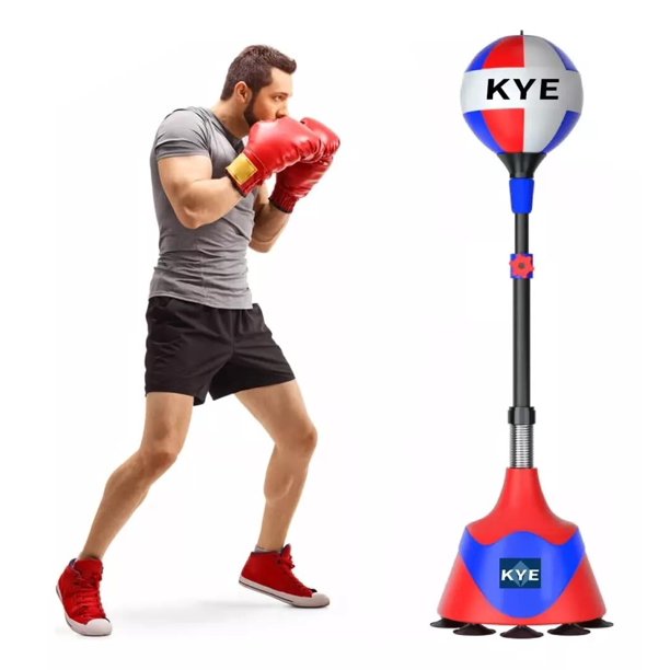 Pera de Boxeo con Base Ajustable, Balón de Reacción 360° para ...