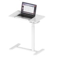 Sit-to-Stand Rolling Adjustable Laptop Cart, Height & Tilt Adjustable ...