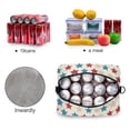 ALAZA Star Pattern Insulated Lunch Box Large Reusable Cooler Bag with ...