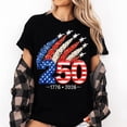 CLOTEX 250th Anniversary USA Shirt, Patriotic Fighter Jet Flower, 1776 ...