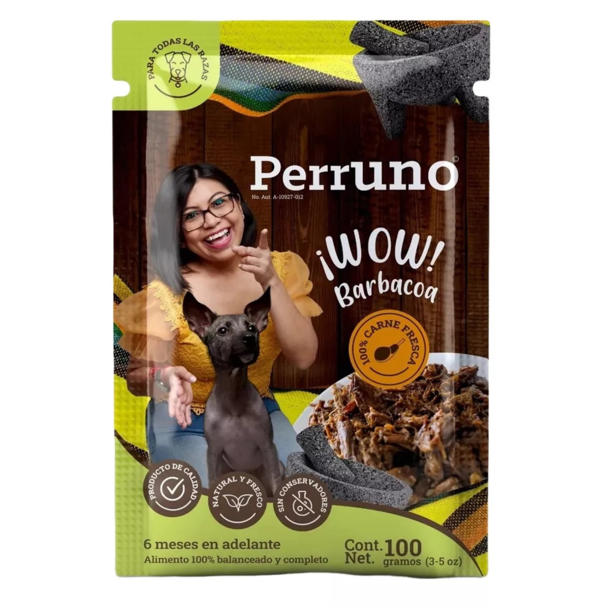 Alimento Húmedo Perruno Sabor Barbacoa 100 g (24 Sobres) | Walmart en línea