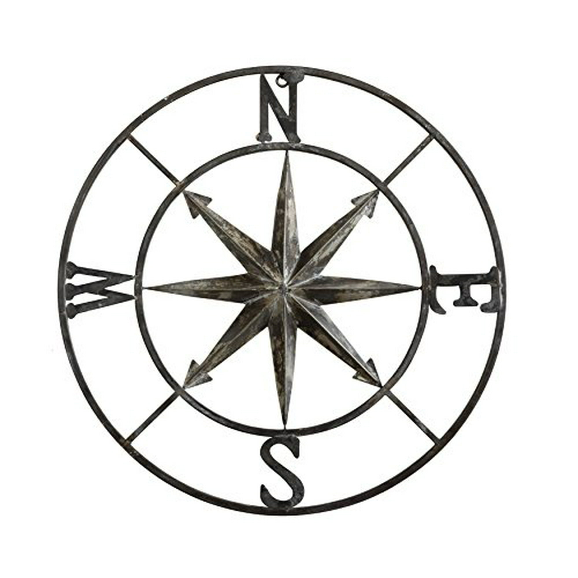 Click here for Creative Co-Op Decorative Round Metal Compass Wall... prices
