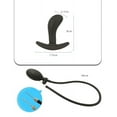 Anus Plug Butt Inflatable Silicone Prostate Massagers Anal Ball Sex Toys Adult For Male Men