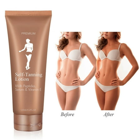 Self Tanning Lotion Body Bronzer Cream Sunless Tanning Lotion For All Skin Types | Walmart Canada
