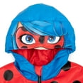 Miraculous Ladybug Girls Hooded Waterproof Rain Jacket, Little Kid to ...
