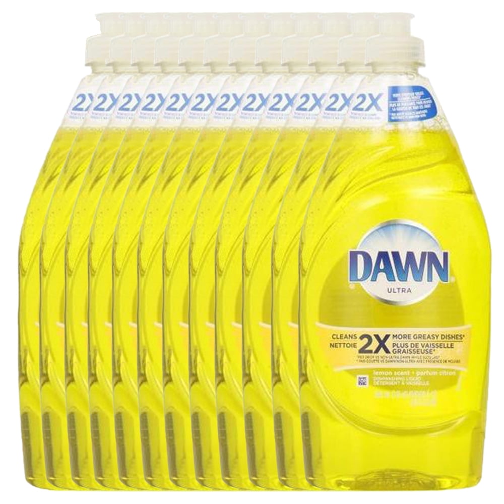 DAWN Ultra Dishwashing Liquid Lemon Scent 532 ML (Pack of 12) | Walmart ...