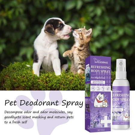 50ml boxed pet deodorant spray deodorant indoor fresh deodorant dog cat ...