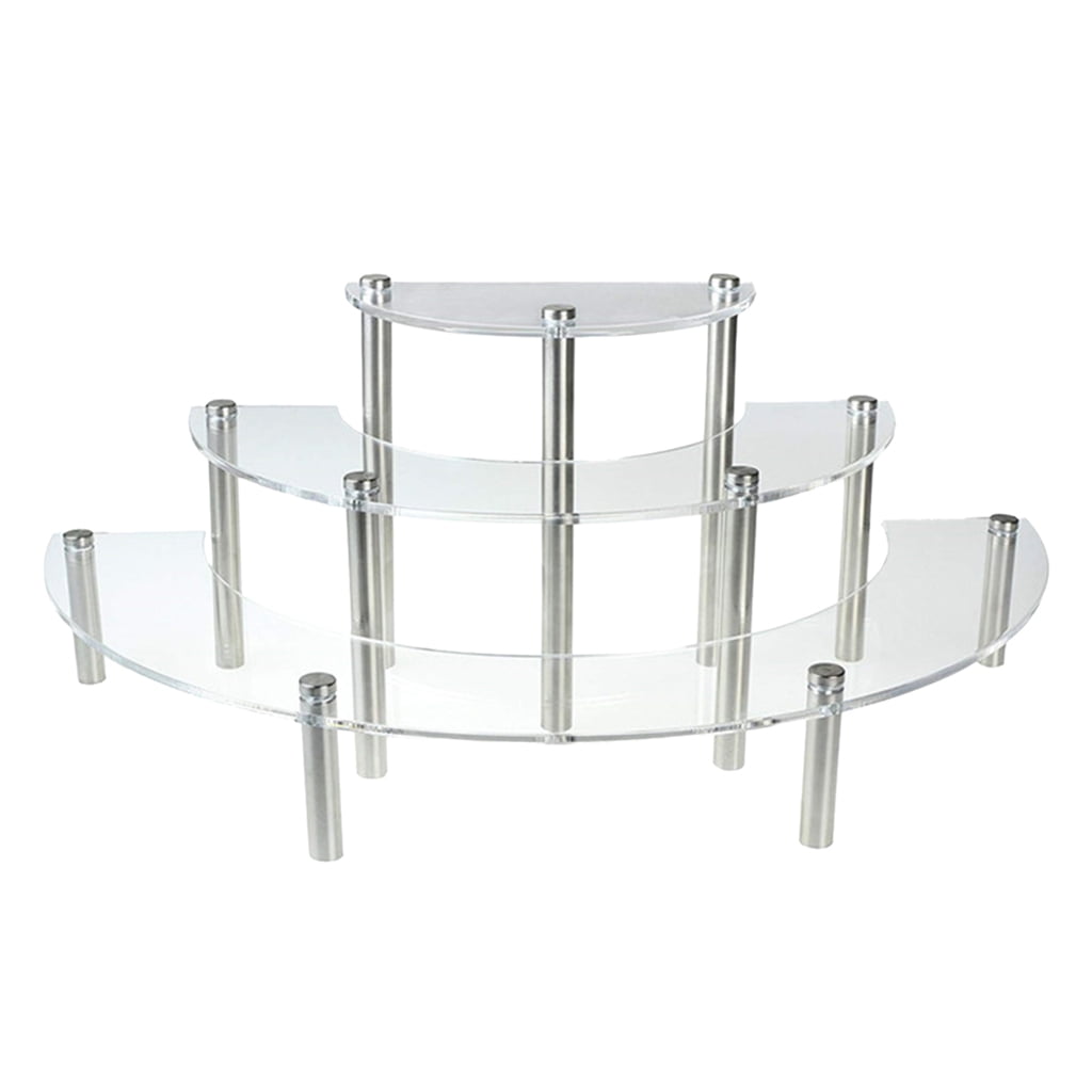 Click here for Siruishop 3 Tiers Acrylic Cupcake Stand Tabletop R... prices