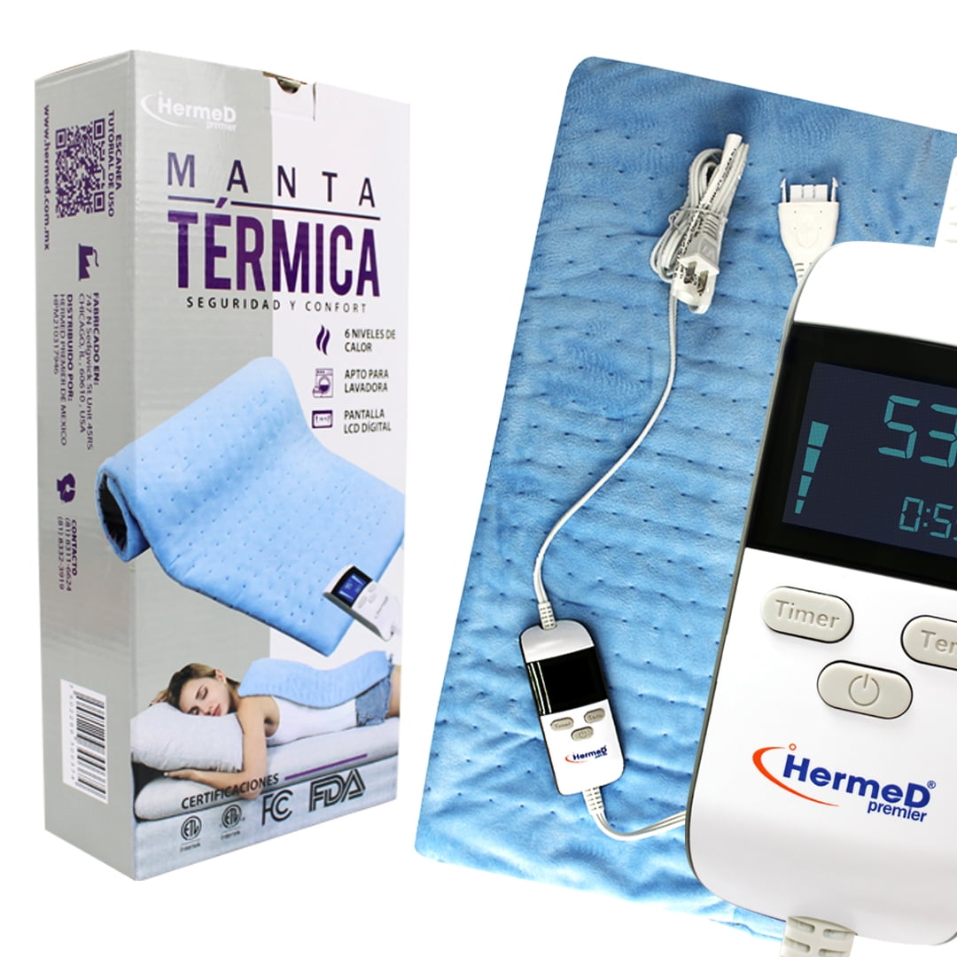 Manta Térmica Eléctrica Cojín 6 Velocidades Frío/calor Hermed Hermed ...