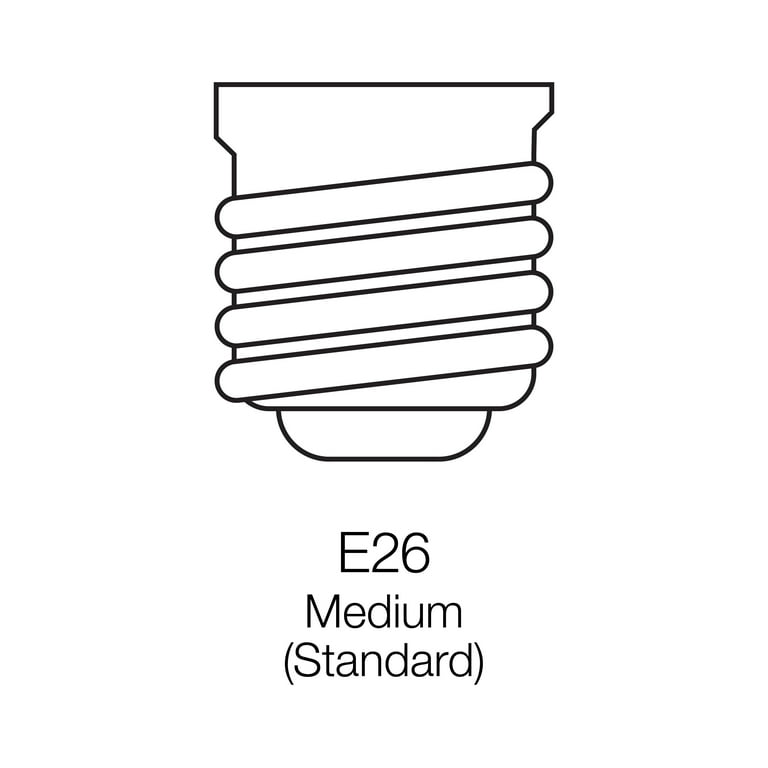 Light Bulb Base Sizes Chart | Shelly Lighting