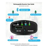 Wireless Microphone with Bluetooth, Professional UHF Dual Handheld ...