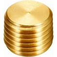 BDKWID-Brass Hex Counter Sunk Plug 1/4" NPT Male Pipe Fitting Set ...