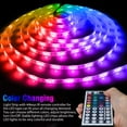 Led Strip Lights, 65.6FT/20M 600 LEDs Light Strip, 3528 RGB Color ...