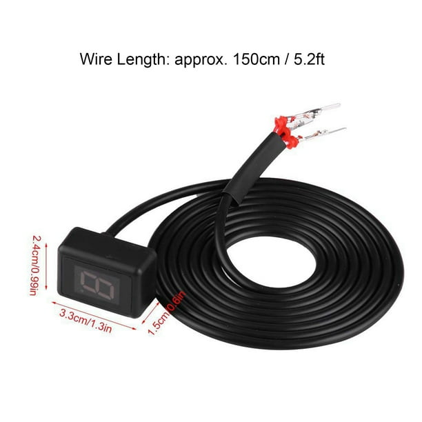 ECU Plug Gear Indicator,Motorcycle ECU Plug Mount Gear Indicator Speed ...