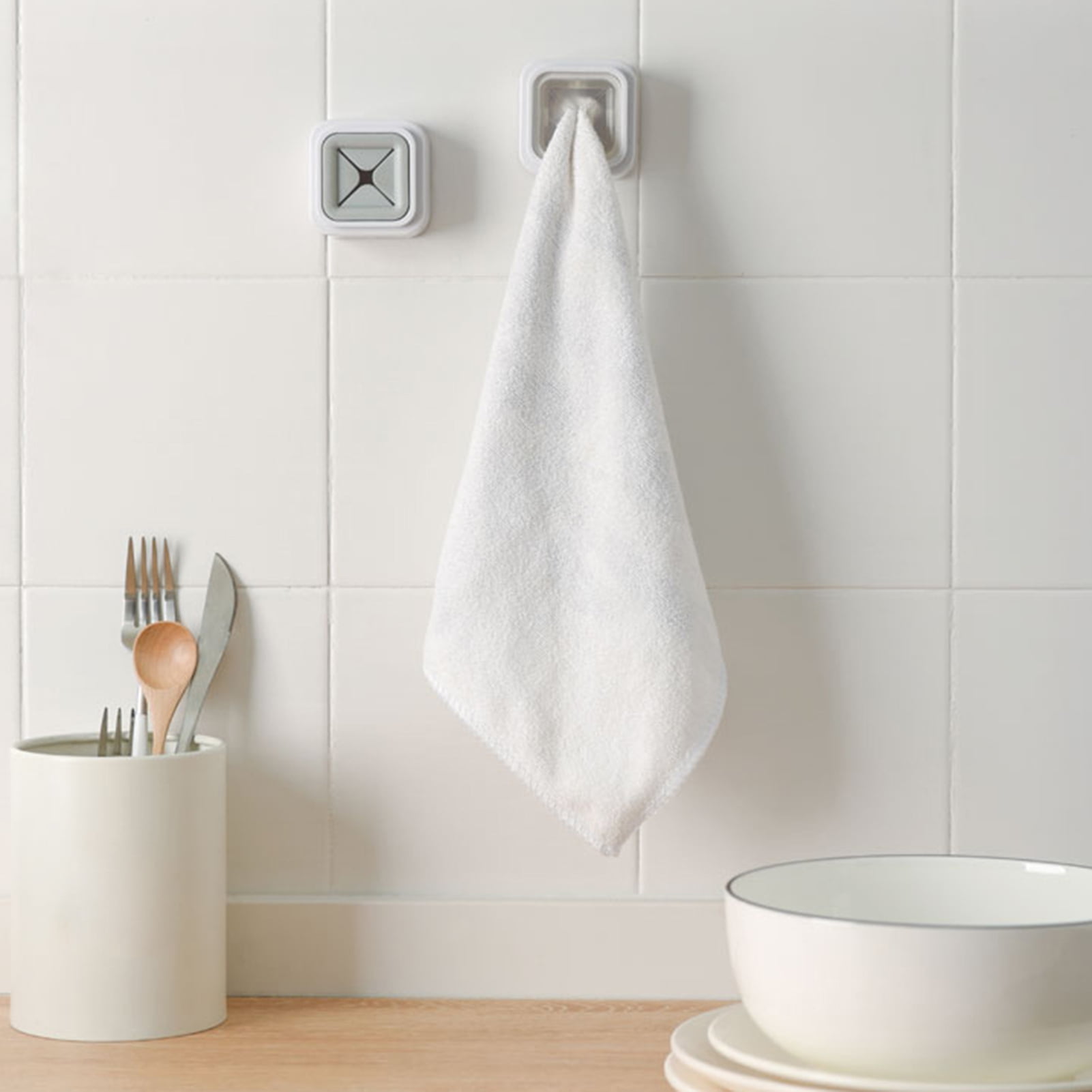 Bobasndm Towel Holder Load-bearing Good Load-bearing Wash Cloth Rack ...