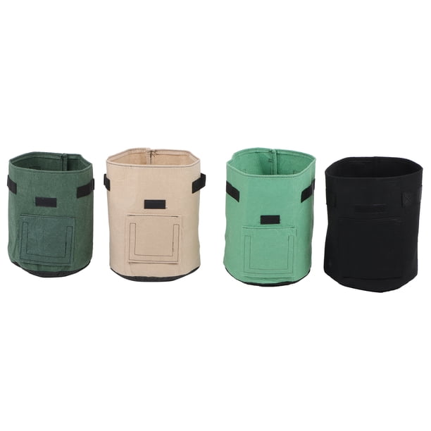 Planting Bag, Flower Pot Indoor Outdoor Flower Plant Bag, For Vegetable ...