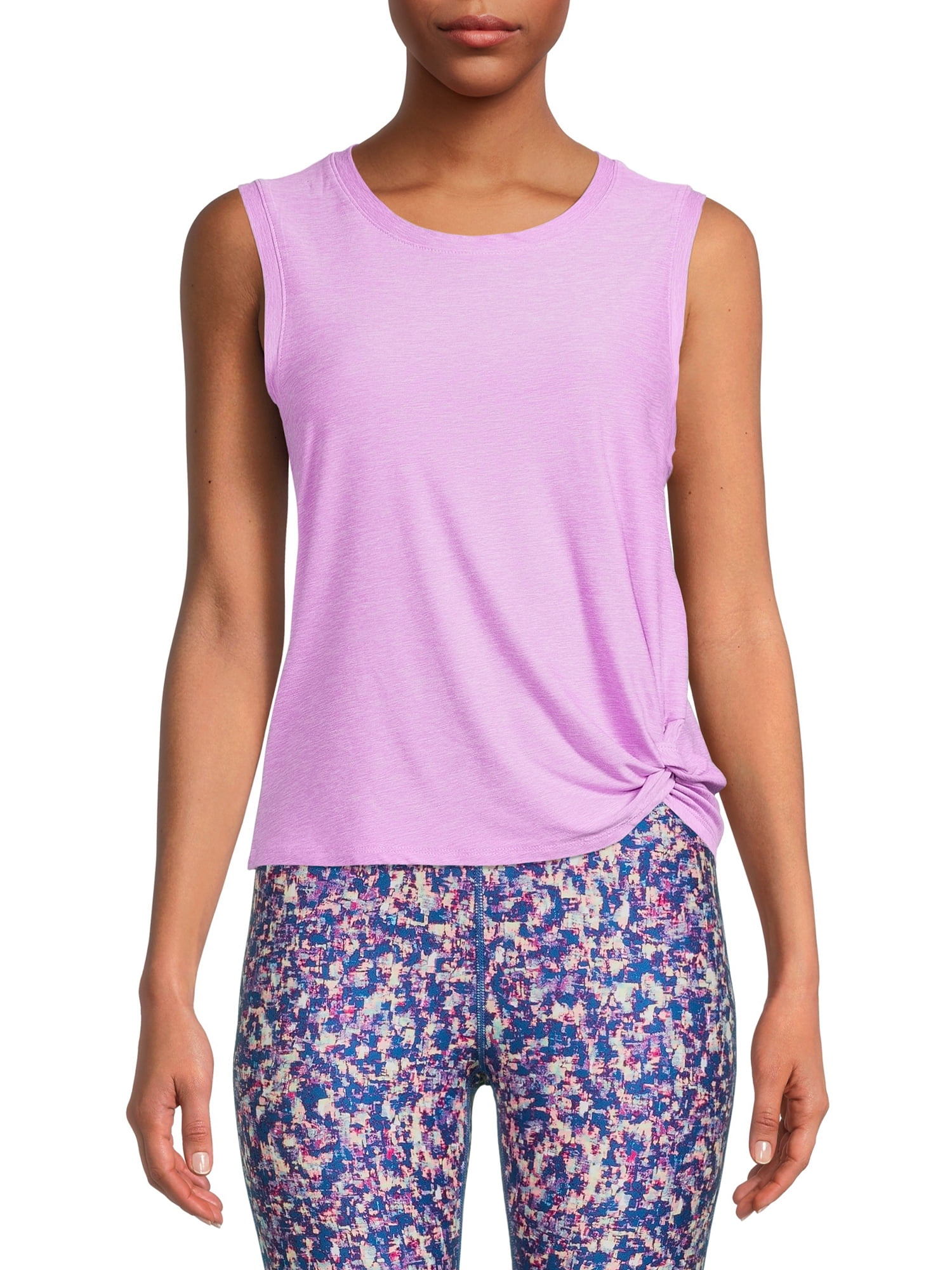 Avia Women's Side Twist Active Tank Top - Walmart.com