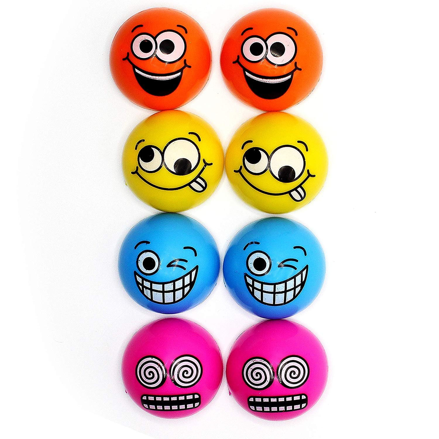 Pull Back Emojis Cars - Pack Of 8 Assorted Cool Emoticons And Colors ...