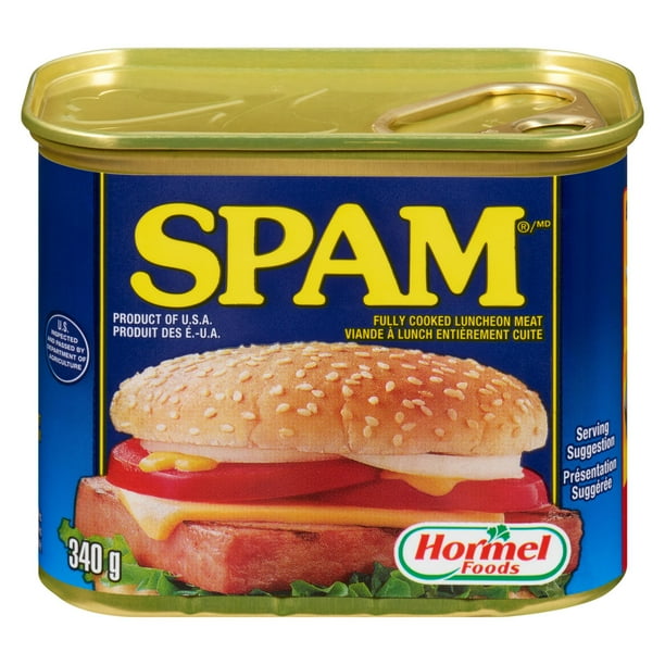 SPAM Fully Cooked Luncheon Meat, 340 g - Walmart.ca