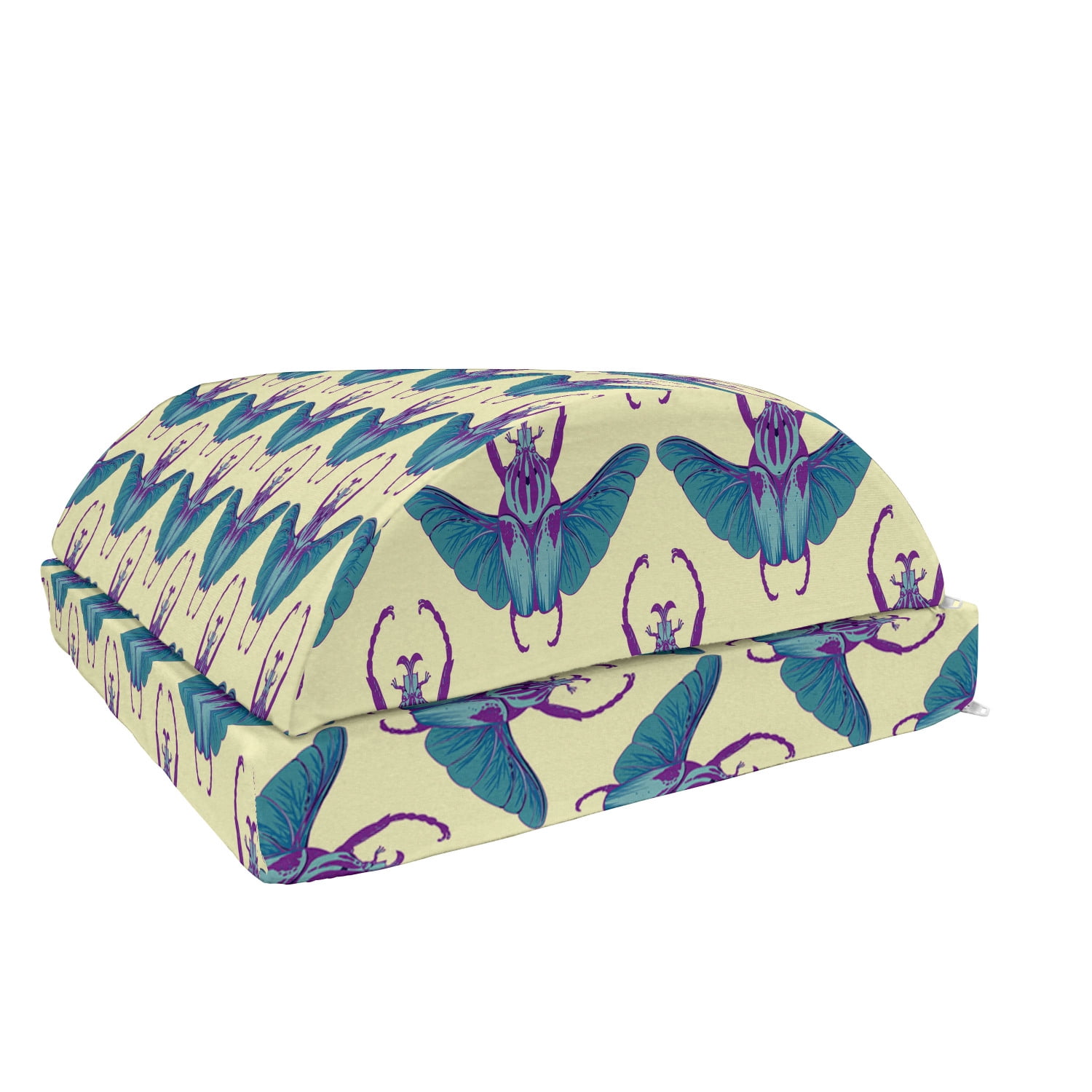 Insect Foot Rest, Tropical Image of Colorful Goliath Beetles with ...