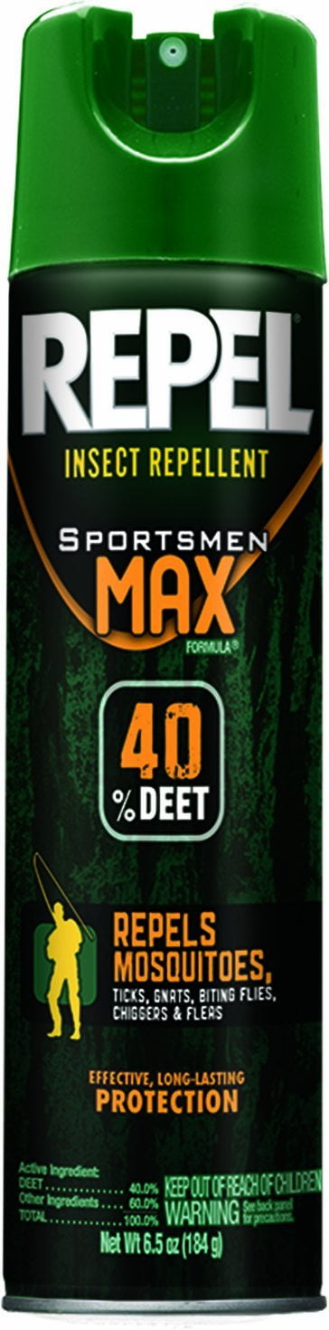 5 Pack REPEL Insect Repellent Sportsmen MAX 40% DEET 6.0 Oz Each ...