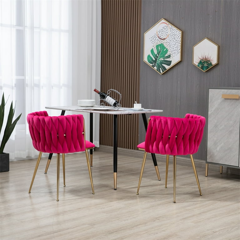 Red Upholstered Dining Room Chairs