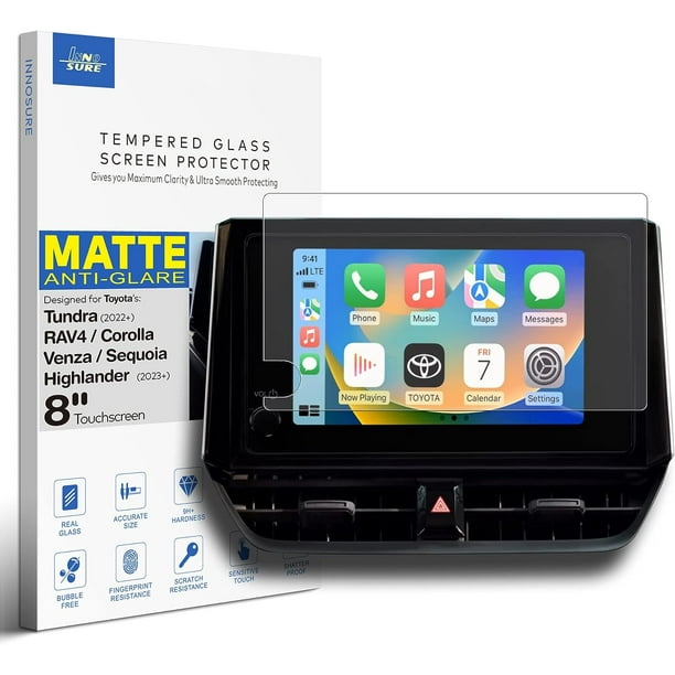 INNOSURE 8Inch Glass Screen Protector for (2022-2024) Toyota Tundra ...