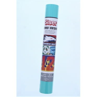 Siser EasyWeed Heat Transfer Vinyl: Green, 11.8 x 36 inches - Walmart.com