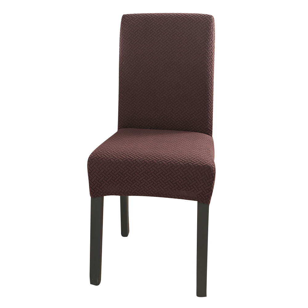 Hododo 4-Piece Stretch Textured Grid Short Dining Chair Slipcover ...