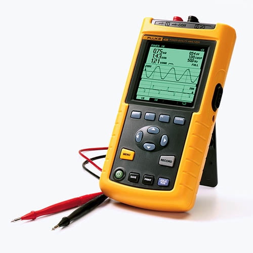 Fluke 43b 003 Single Phase Power Quality Analyzer