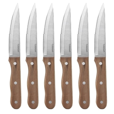 Slitzer 6-piece European Style Steak Knife Set, Low-Cost German Knives ...