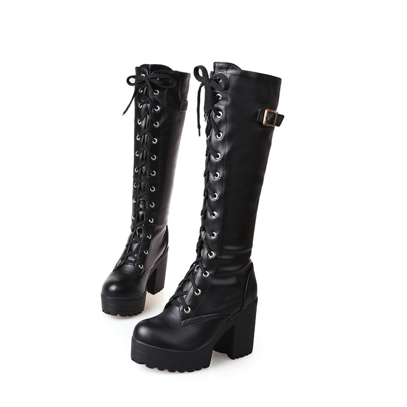 Click here for Amzcrzy Knee High Boots Women Winter Warm Womens Z... prices
