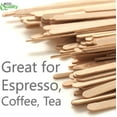 2000 Pack Wooden Coffee Stirrer Sticks 7.5 inch - Bio Degradable, Eco ...