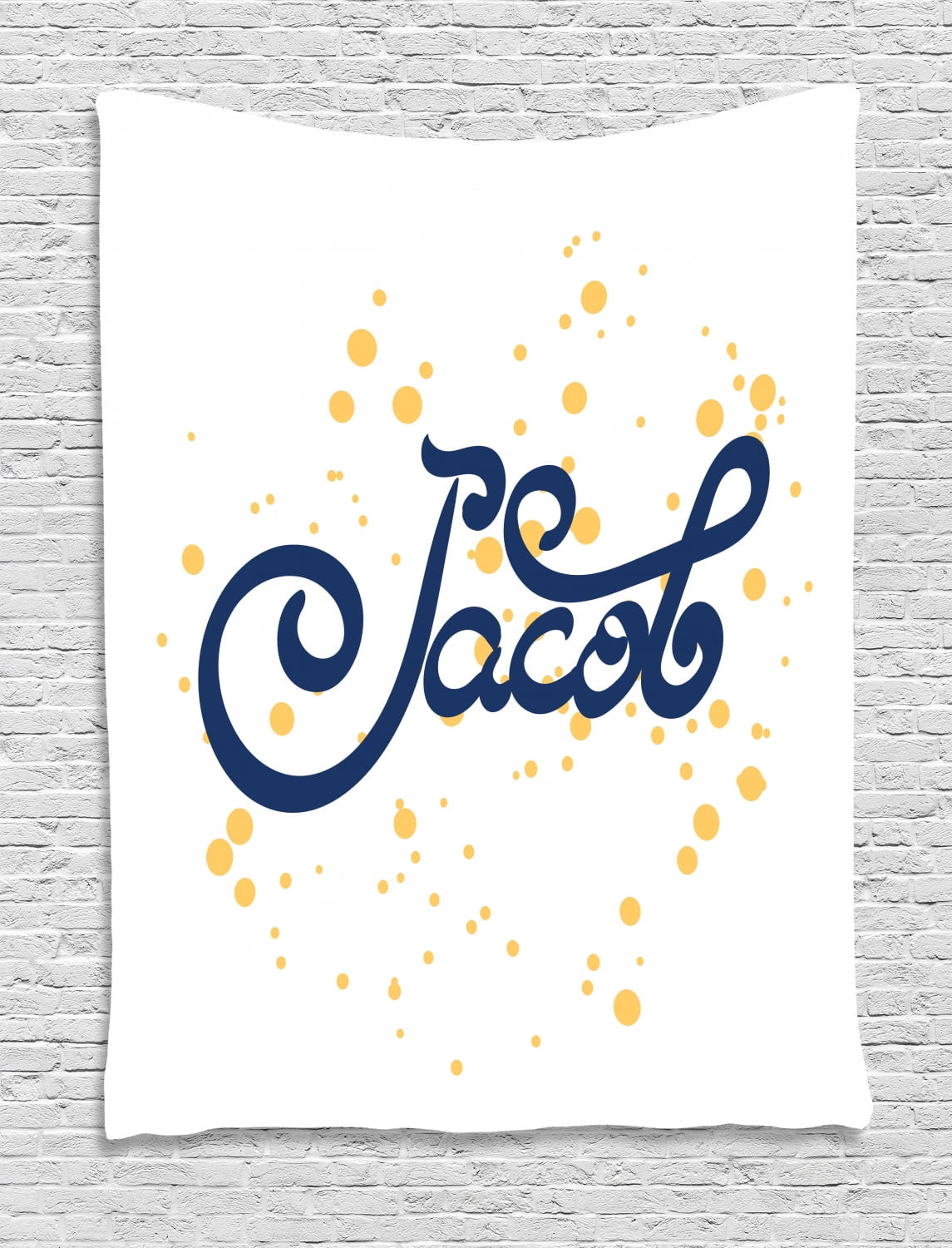 Jacob Tapestry, Religious Name with Modern Calligraphy Letter Design ...