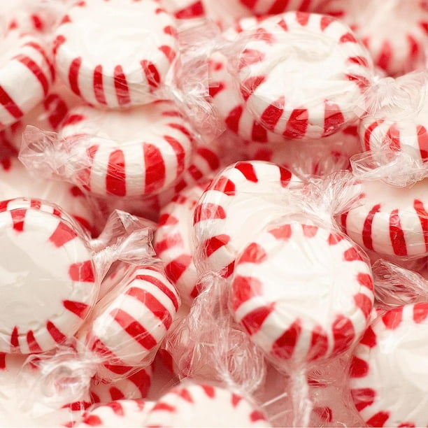Starlight Mints Peppermint Hard Candy, Individually Wrapped Bulk, 3 ...